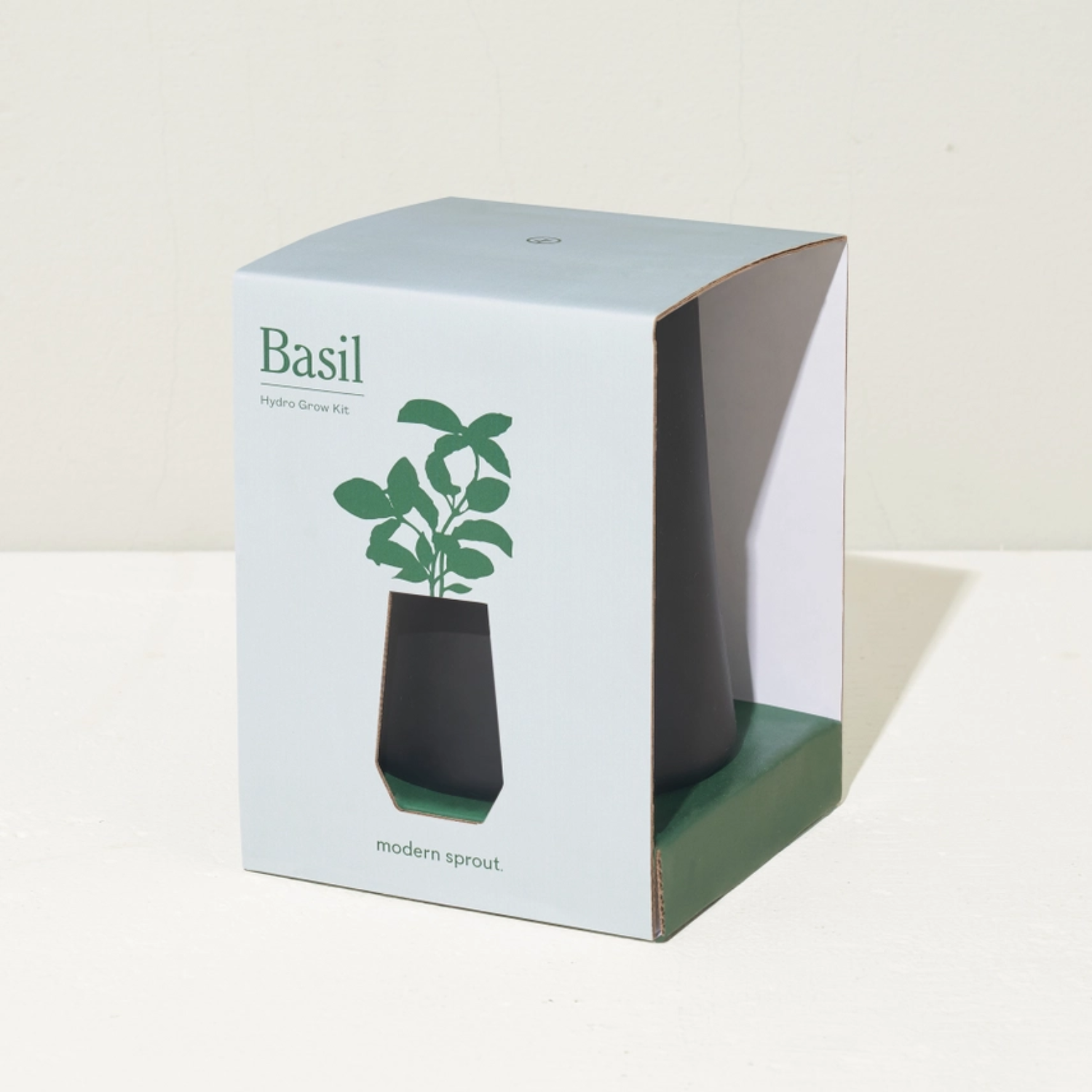 Basil Grow Kit – Indoor Herb Garden Gift – Apple Blossom Gift Baskets