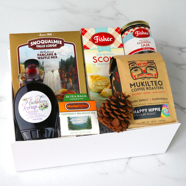 Seattle Breakfast Gift Box | PNW Pancake & Coffee Set – Apple Blossom ...
