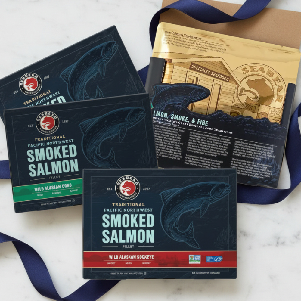 Smoked Salmon Trio | Pacific Northwest Gift Box